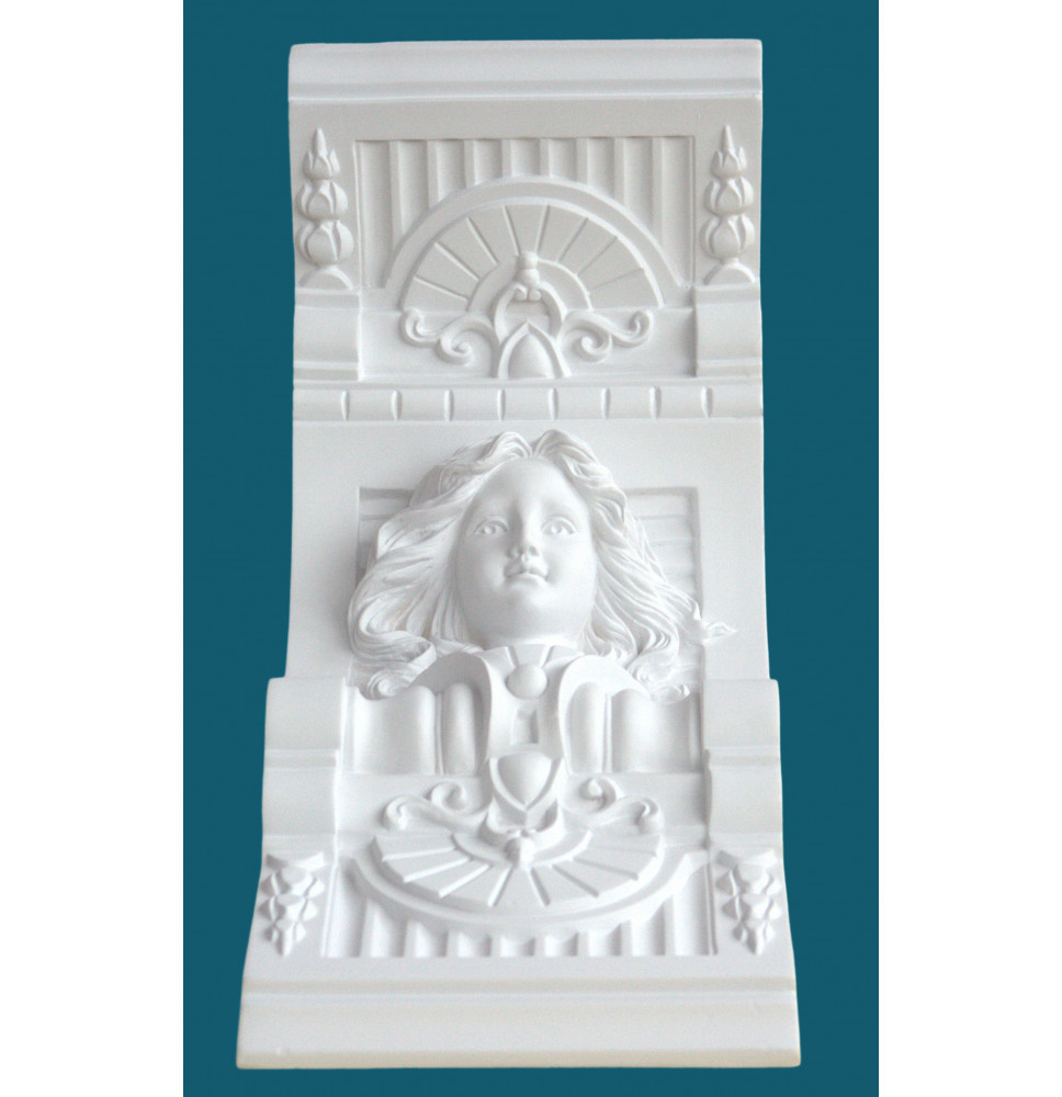 Angel's Face Polyurethane Corbels for home decoration Pack Size Single