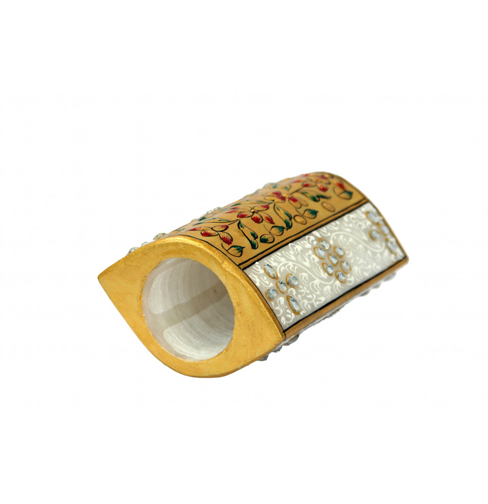 Hand Carved Marble Pen Holder