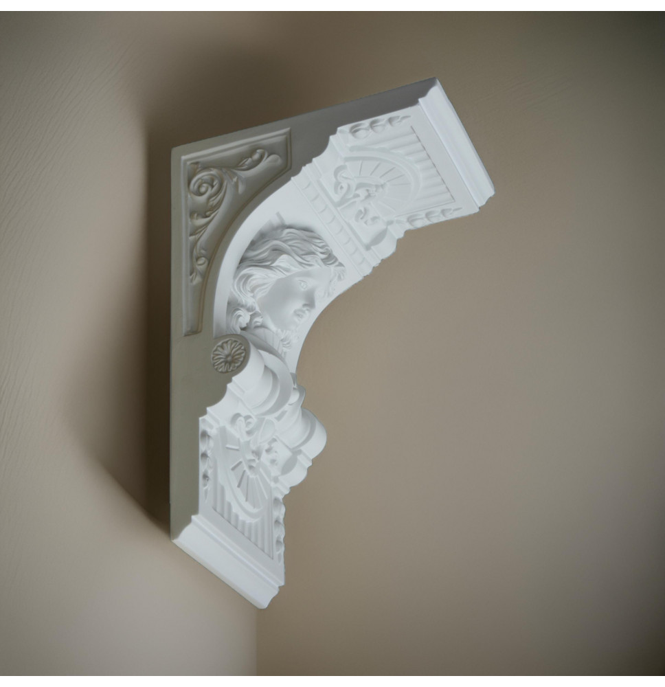 Angel's Face Polyurethane Corbels for home decoration Pack Size Single