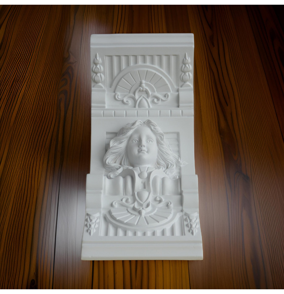 Angel's Face Polyurethane Corbels for home decoration Pack Size Single